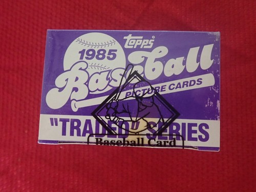 1985 Topps Baseball Traded Series Set BBCE Wrapped Sealed Box FASC | eBay