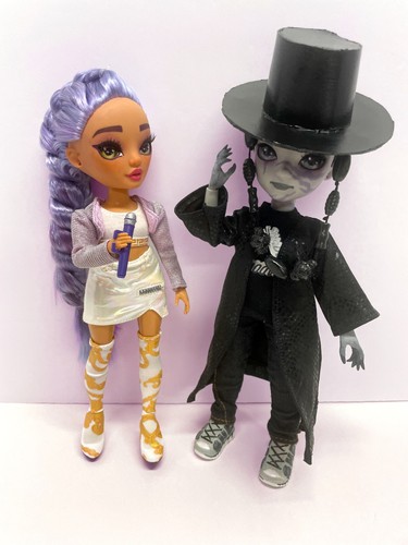 Custom RUMI & JINU Rainbow High Doll Kpop Demon Hunters OOAK Huntrix ...