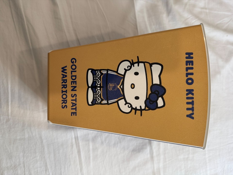 hello kitty golden state warriors 2026 popcorn bucket | eBay