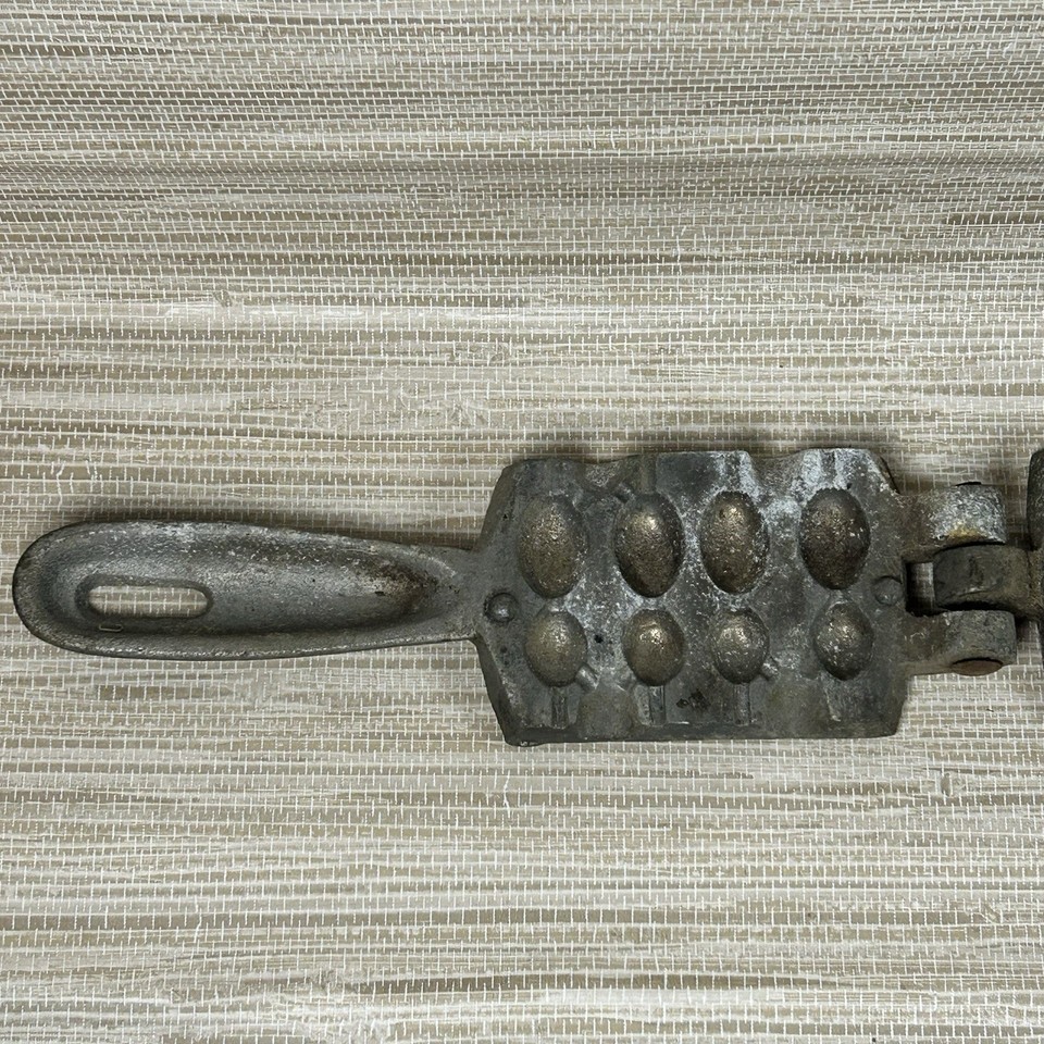 VINTAGE C. PALMER SLIP EGG SHAPE LEAD SINKER MOLD #452 | eBay