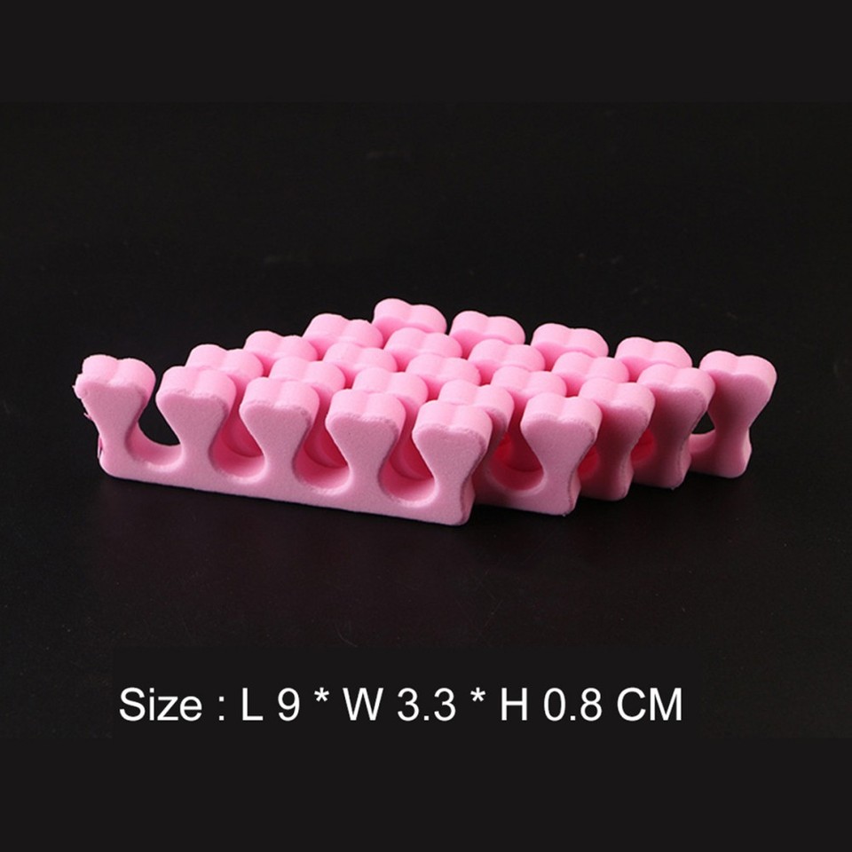 20 Pairs Sponge for Toes Bunion Separator Nail Separators Spacers | eBay