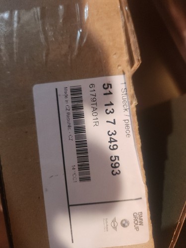 Genuine OEM Fender Insert Emblem for BMW 51137349593 | eBay