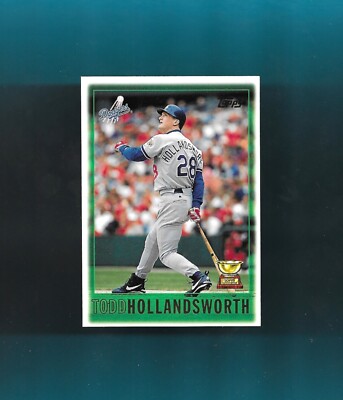 1997 Topps ROOKIE CUP Card # 177 TODD HOLLANDSWORTH LA DODGERS SHARP ...