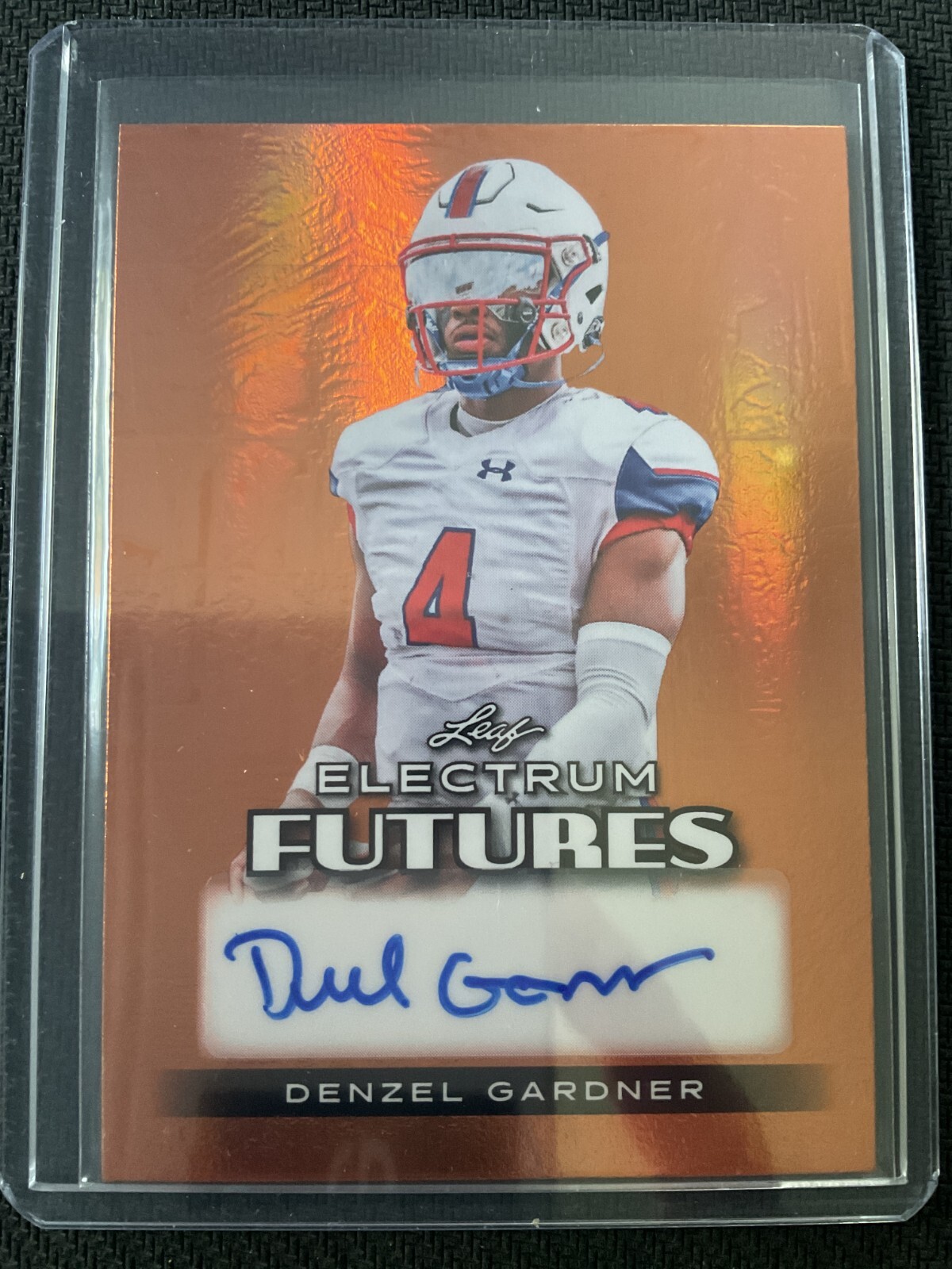 Denzel Gardner 2024 Leaf Electrum Futures Bronze Auto RC Card #26/59 | eBay
