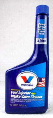 Fuel Injection plus Intake Valve Cleaner Valvoline 602376 1-12oz Bottle ...