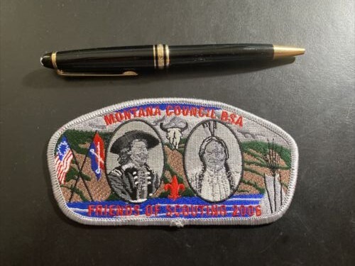 Montana Council Boy Scouts CSP FOS Sitting Bull/Custer 2006 patch ...