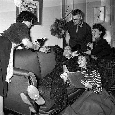 Raymond Bussieres Annette Poivre and Sophie Sel 1947 OLD PHOTO 7 | eBay