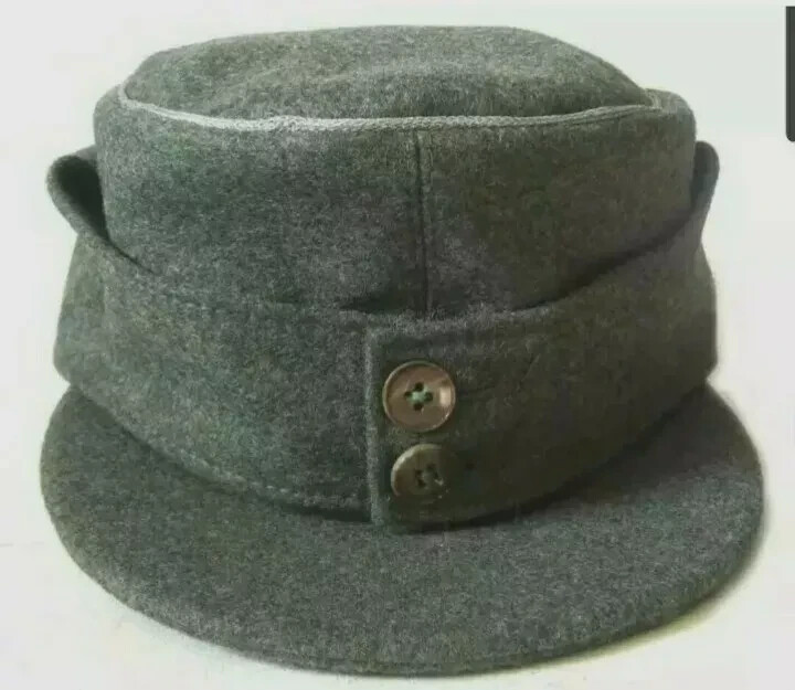 WW2 German Officers Ski Cap Bergmütze Gebirgsjäger Hat Bergmutze ...