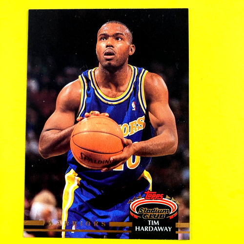 Tim Hardaway 1992-93 Topps Stadium Club Card #211 Golden State Warriors ...