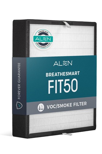 Air Filter FF50-VOC/Smoke Replacement HEPA Filter for BreatheSmart ...