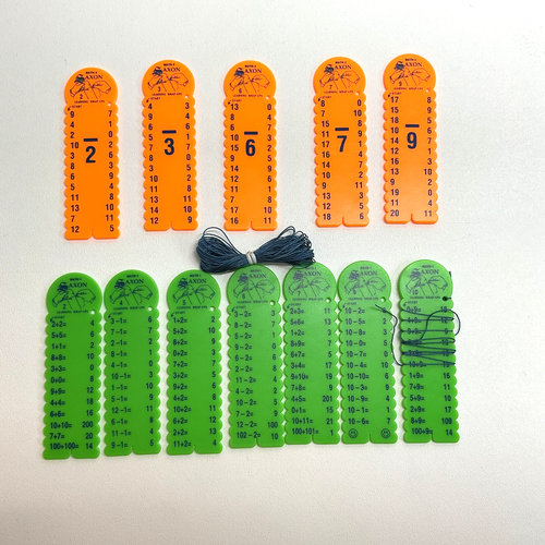 Saxon Publishers Math 1 & 2 Learning Wrap-Ups Green Addition Orange Subtraction | eBay