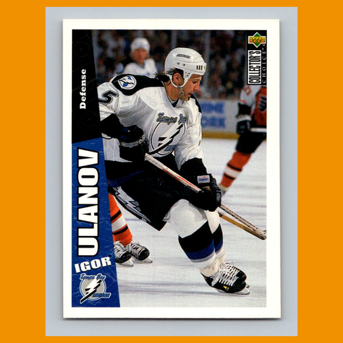 Igor Ulanov #252 1996-97 Collectors Choice Tampa Bay Lightning Hockey ...