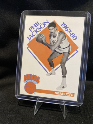 1990-91 NBA Hoops #348 Phil Jackson New York Knicks Chicago Bulls | eBay
