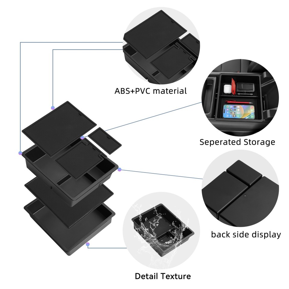 for Chevrolet Silverado EV GMC Sierra EV 2024 2025 Central Armrest ...