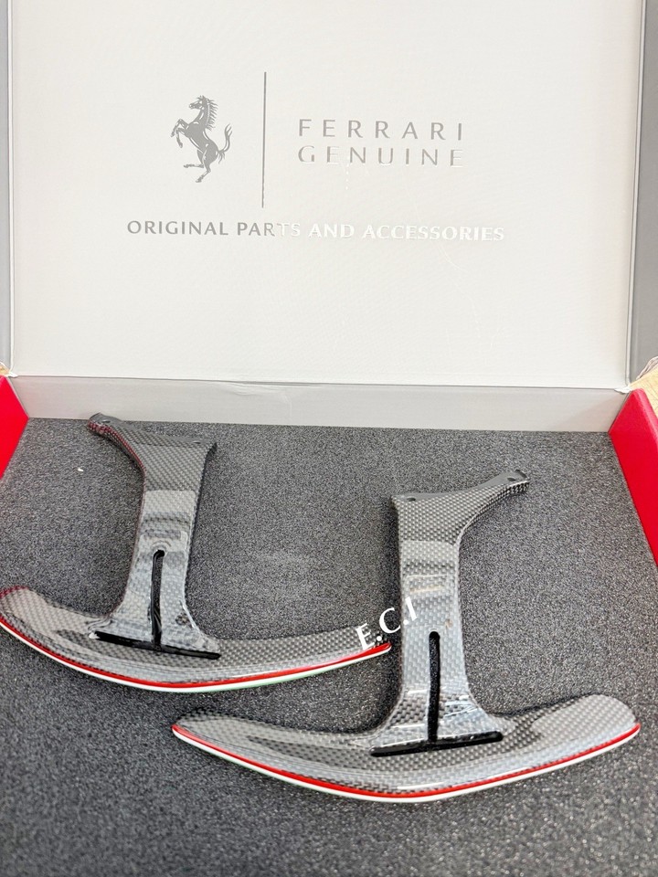 OEM Ferrari 458 Italia Spider F12 FF Carbon Fiber F1 Longer Paddle ...
