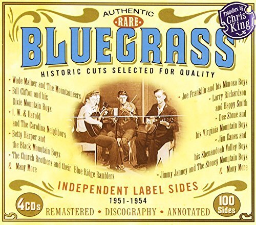 Various Artists Authentic Rare Bluegrass (CD) Album (US IMPORT ...