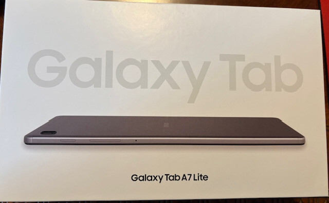 Samsung Galaxy Tab A7 Lite SM-T227U 32 GB, Wi-Fi, New Open Box - Gray ...