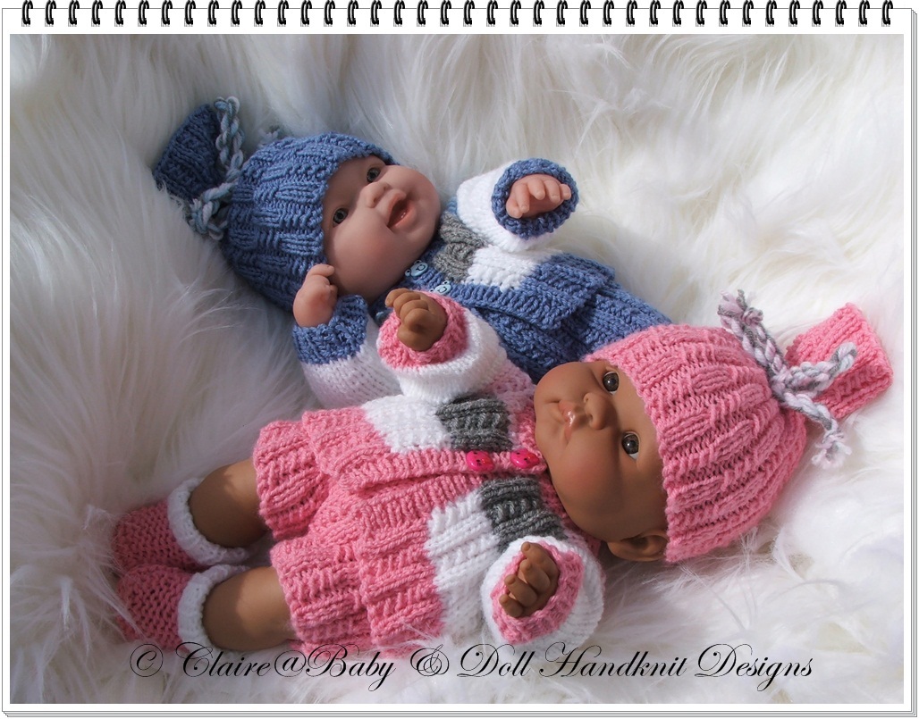 Knitting Pattern Baby Doll