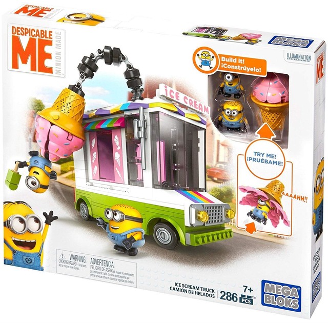 Mega Bloks Despicable Me Minions Ice Cream Truck (DPG73) for sale ...