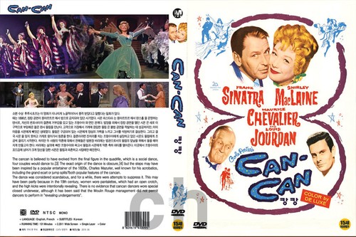 Can-Can (1960) - Walter Lang, Frank Sinatra, Shirley MacLaine DVD NEW ...