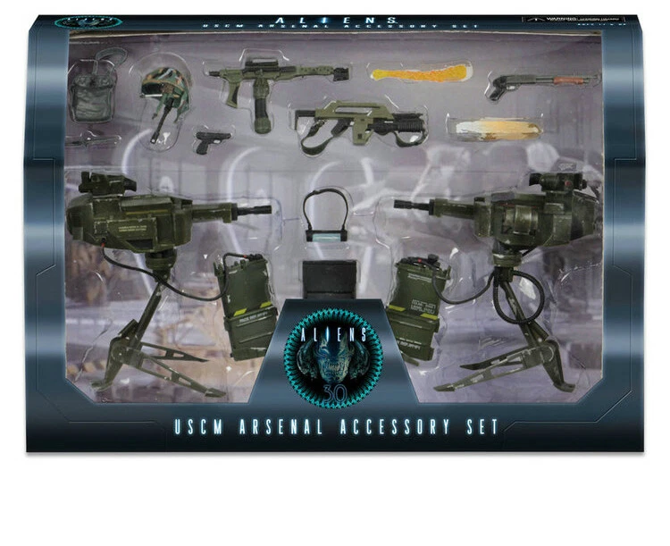 NECA Aliens Uscm Arsenal Accessory Set Action Figure's NECA Aliens Uscm Arsenal Accessory Set Action Figure's