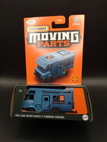 Matchbox 1965 Land Rover series II Forward Control. Blue Moving Parts ...