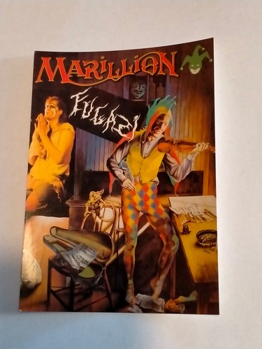 Carte postale musicale vintage Marillion Fugazi rock hardrock POST CARD ...