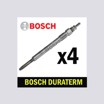 4x Bosch Glow Plugs for AUDI A3 2.0 CHOICE2/2 8P TDI AZV BKD 8P1 8PA ...