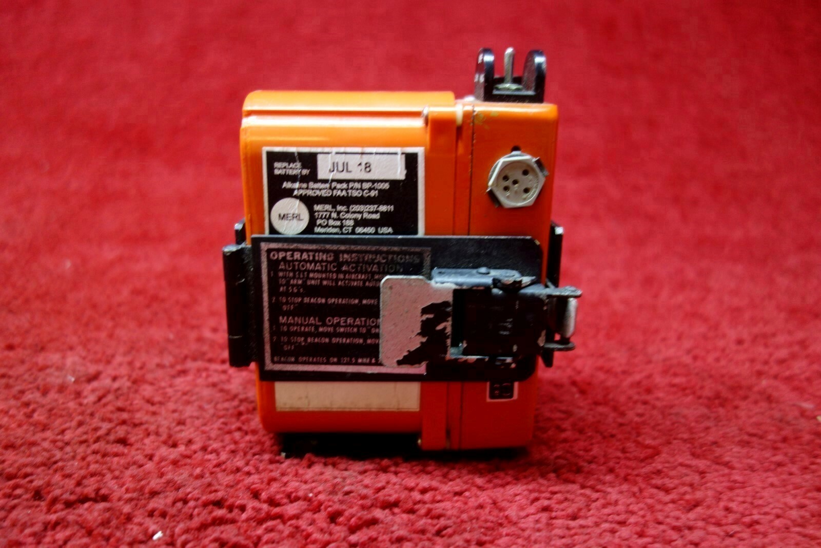 Merl, Larago Electronics Lelt-1005-AF Battery Pack W/ Transmitter PN BP ...