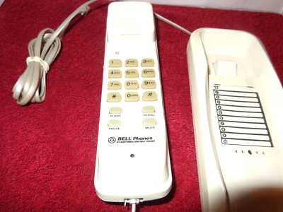 VINTAGE PUSH BUTTON NORTHWESTERN BELL TELEPHONE - HANGING OR TABLE ...