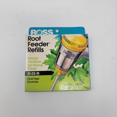 Ross Root Feeder Refills 12 Starter Fertilizer Refills for Young Trees ...