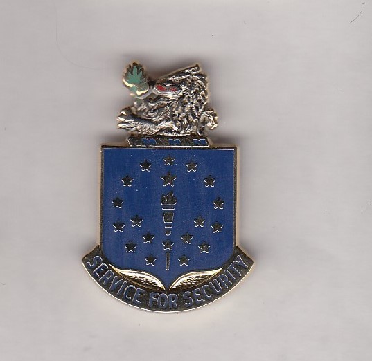 US Army Indiana National Guard ARNG crest DUI badge c/b clutchback P-23 ...