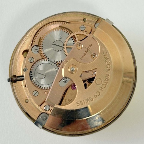 Omega Cal 563 Watch Parts Movement Calendar Disk Fork Wheels Springs ...