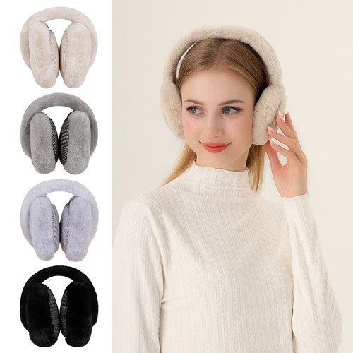 Keep Warm Ear Muffs Foldable Winter Earflaps Portable Windproof Ear Cap ...