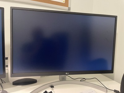 LG 27UL550-W 27 Inch 4K UHD IPS LED HDR Monitor with Radeon Freesync ...