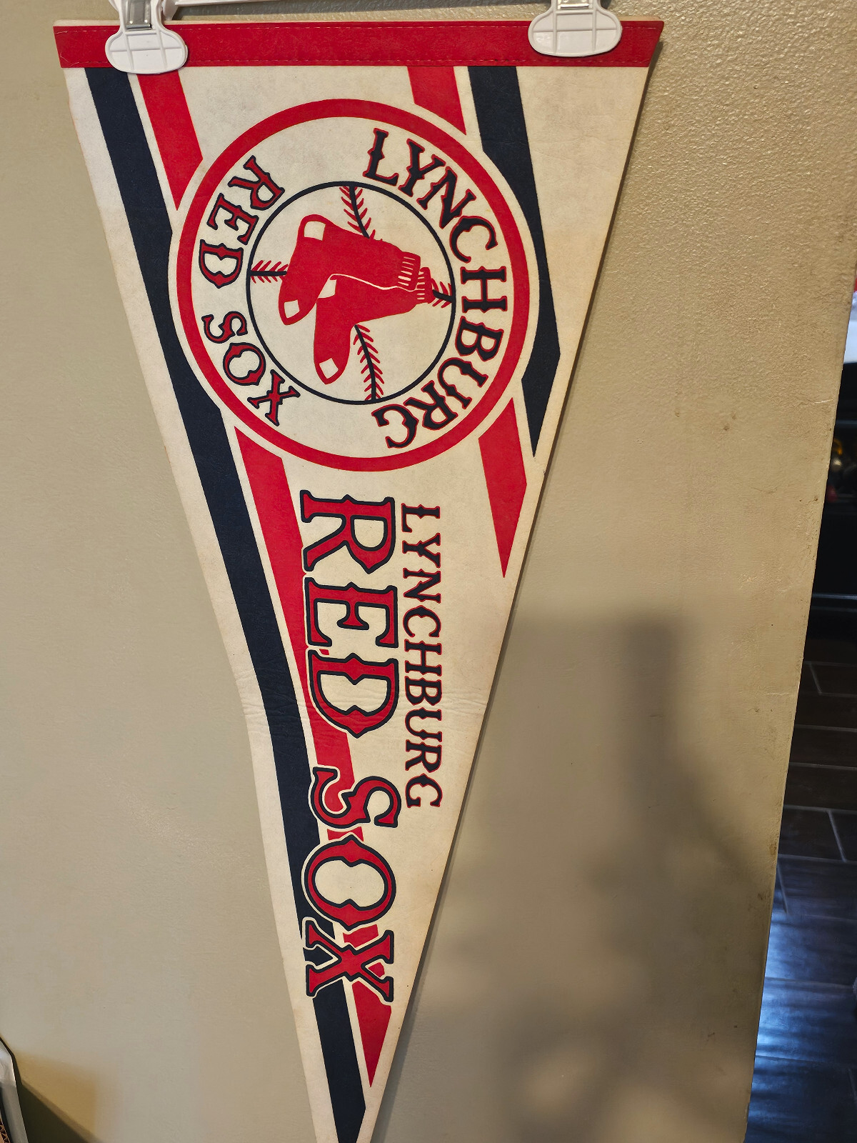 LYNCHBURG RED SOX BASEBALL MLB FELT PENNANT 12X30 INCH 12/28/24 | eBay