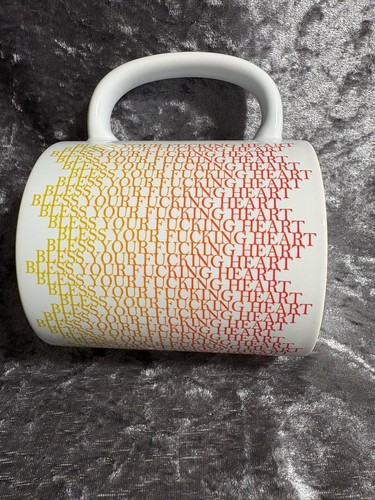 Hidden Swear Word Mug Bless your f heart with gift box | eBay UK