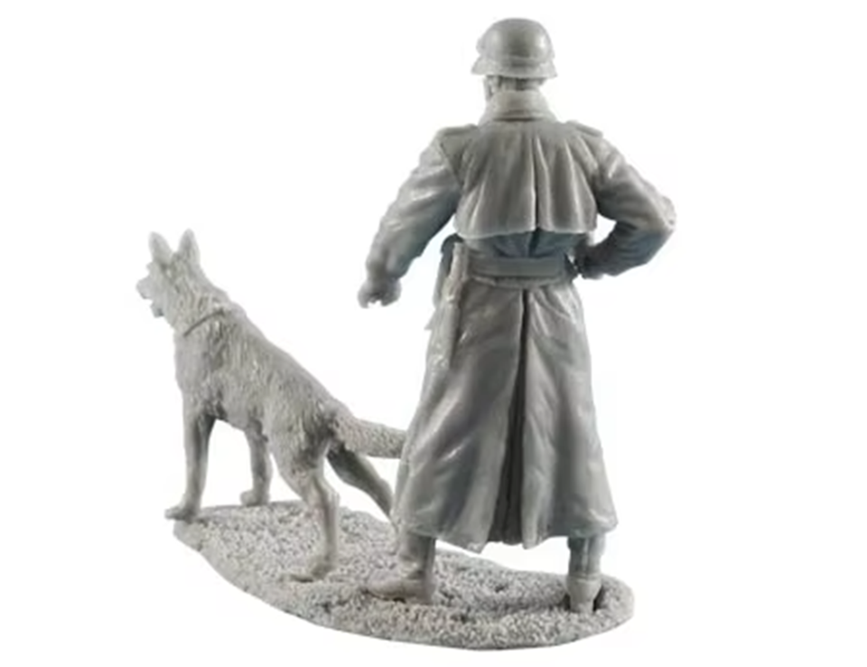 1/35 WW2 German Felgendarme with Guard Dog Unpainted Unassembled | eBay