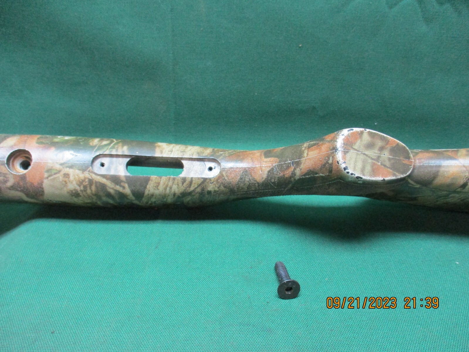 Knight Model LK II 50 Cal In-Line Muzzleloader.,, PART: Furniture Camo ...