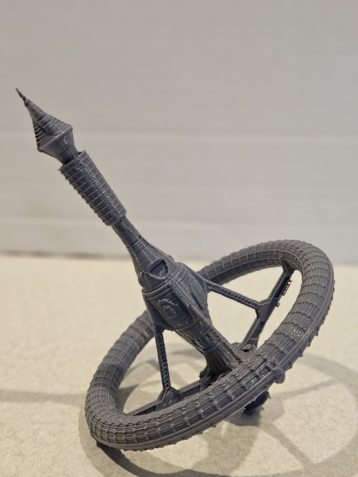 3d printed "Zephyr" ring ship Battlestar Galactica fleet 5in | eBay