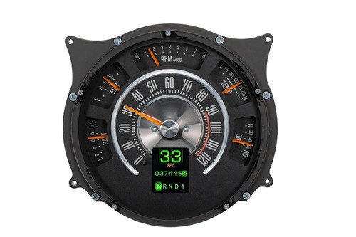 Retrotech 1966-77 Ford Bronco Dakota Digital Custom Color LED RTX Gauge ...