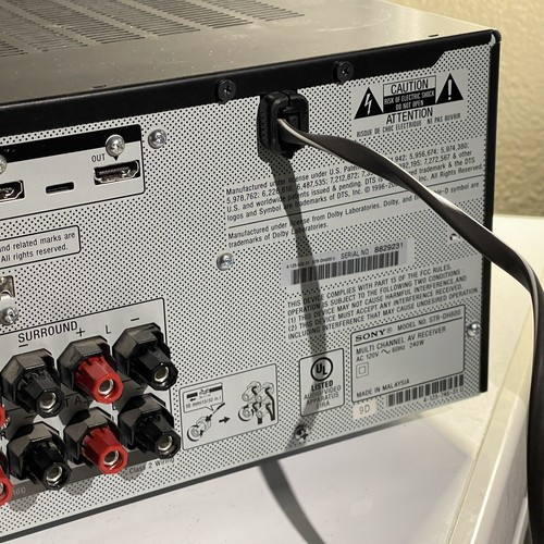 Sony STR DH800 7.1 Channel 110 Watt Receiver for sale online | eBay