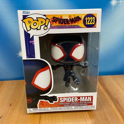 Funko Pop SPIDER-MAN #1223 SPIDER-VERSE Pop Vinyl 3.5” NIB In Soft ...