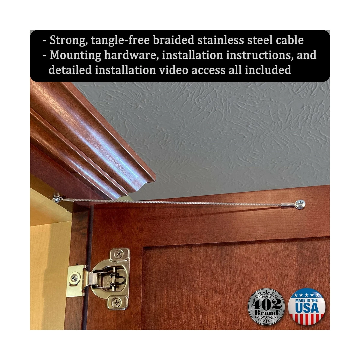 Cabinet Door Stop Cable | Cabinets Matttroy