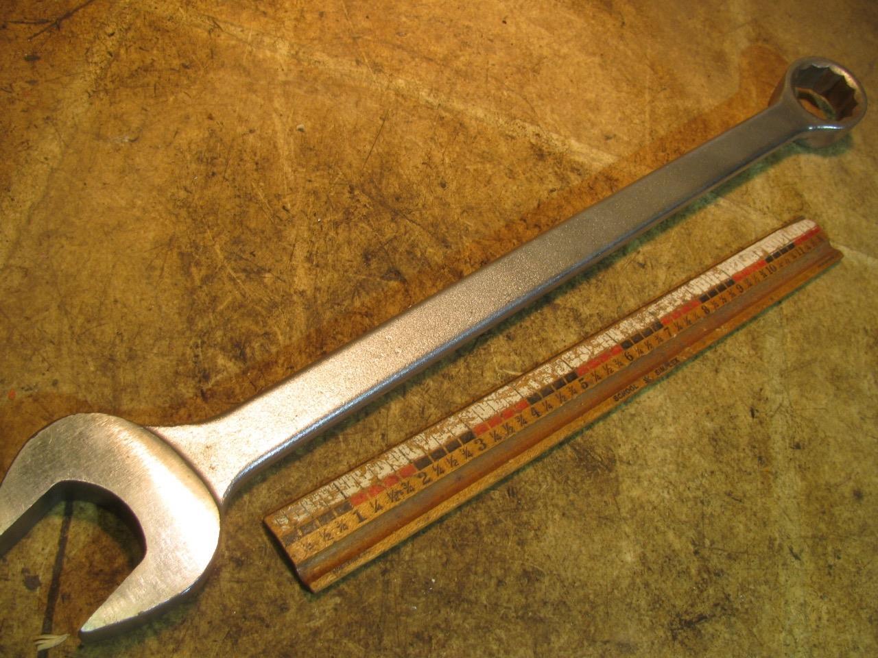 Dayton Tools 4X156 SAE 1-1/4” Combination Wrench 16”in Long Made In USA ...