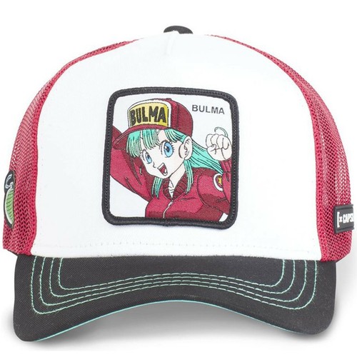 Capslab Bulma DB2 BUL1 Dragon Ball Trucker Snapback Baseball Hat Cap ...