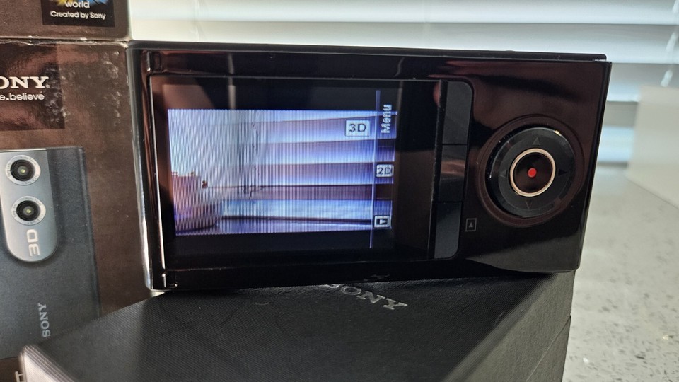 SONY Mobile HD Snap Camera Bloggie 3D MHS-FS3 | eBay