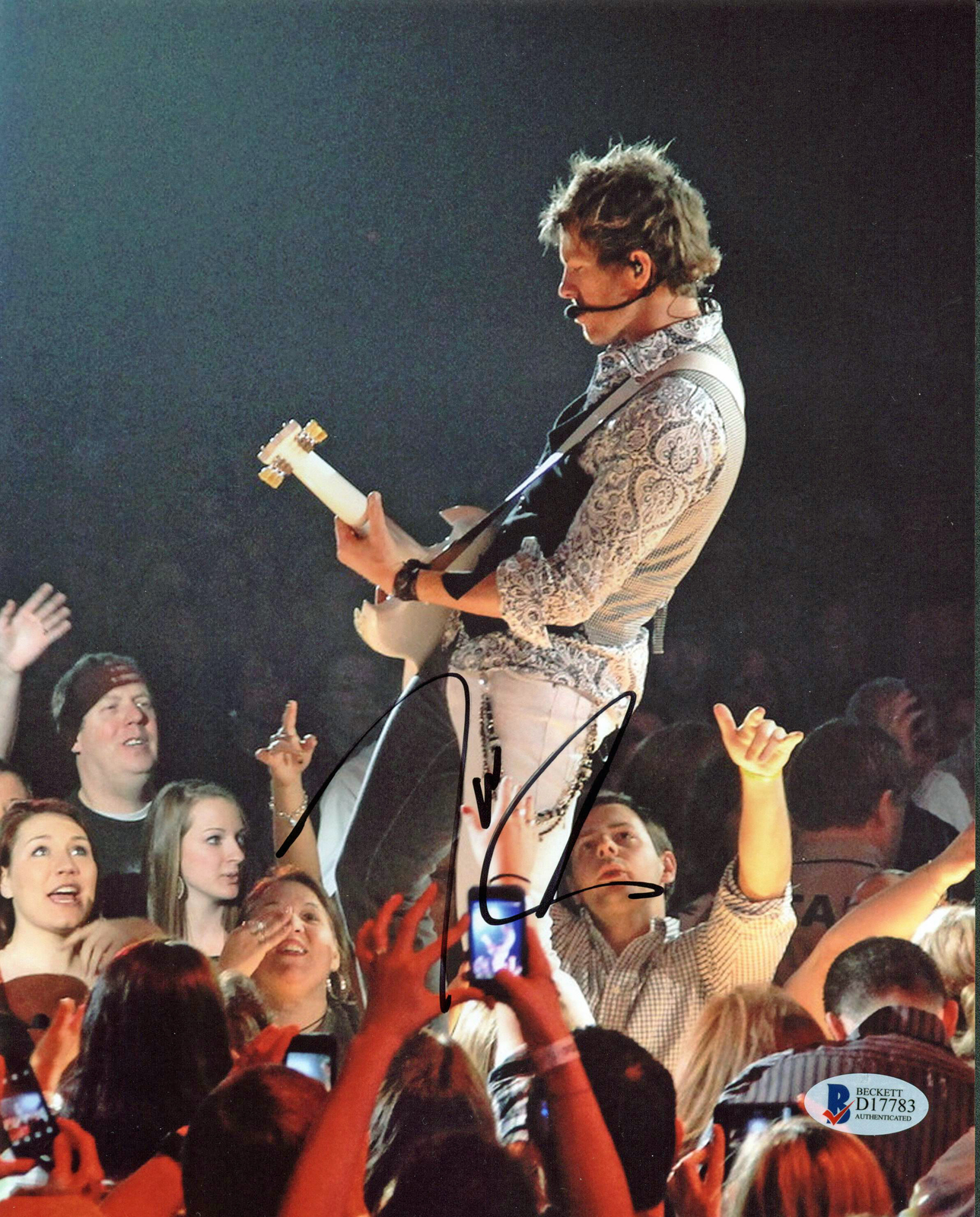 Joe Don Rooney Rascal Flatts Authentic Signed 8x10 Photo Autographed ...