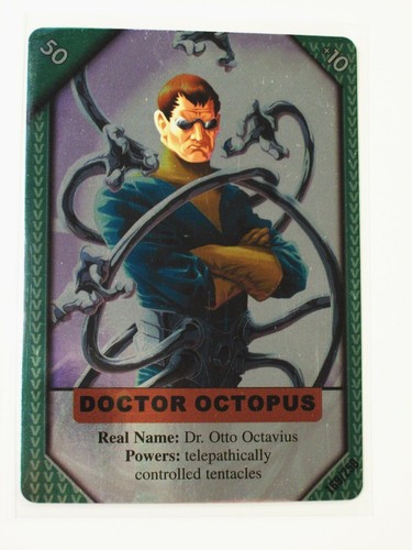 2001 Marvel Recharge Foil Doctor Octopus Trading Card #169/250 ...
