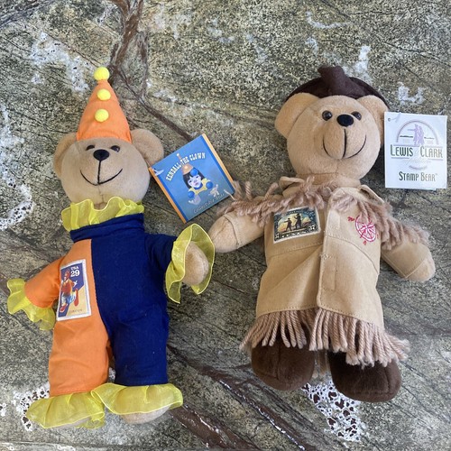 USPS Collectible Bear Kendall the Clown, Lewis & Clark 2004-2005 NWT | eBay